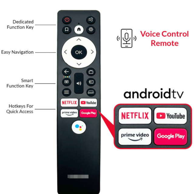 Pensonic TV Voice Control Magic remote shop ทีวีแว่นขยายสําหรับ ...