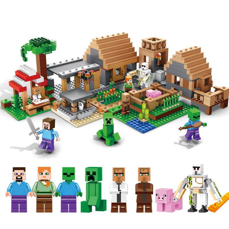 Minecraft Village Building Blocks for Boys – พัฒนาทักษะสมอง เพิ่ม ...