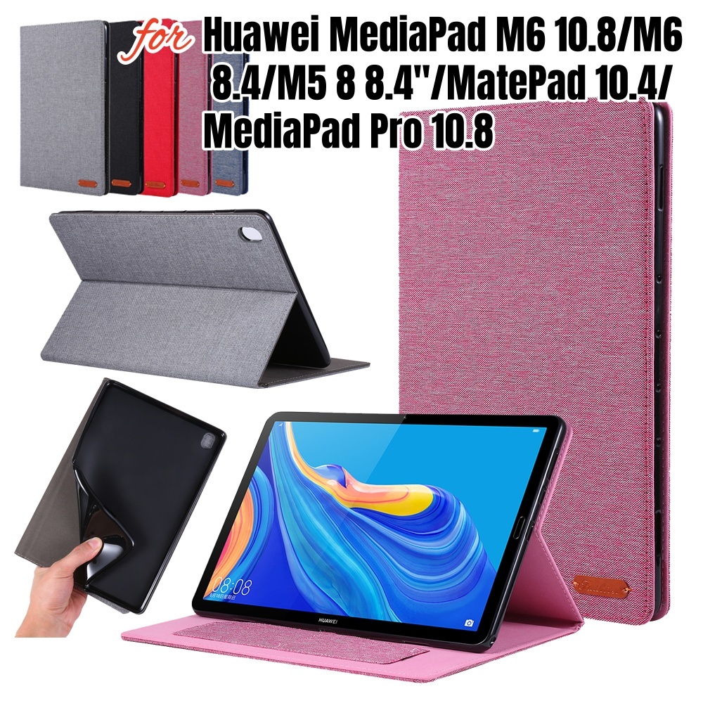 สําหรับ Huawei MediaPad M6 10.8 "/M6 8.4/MatePad 10.4/MediaPad Pro 10.8 แท็บเล็ต PU หนัง ...