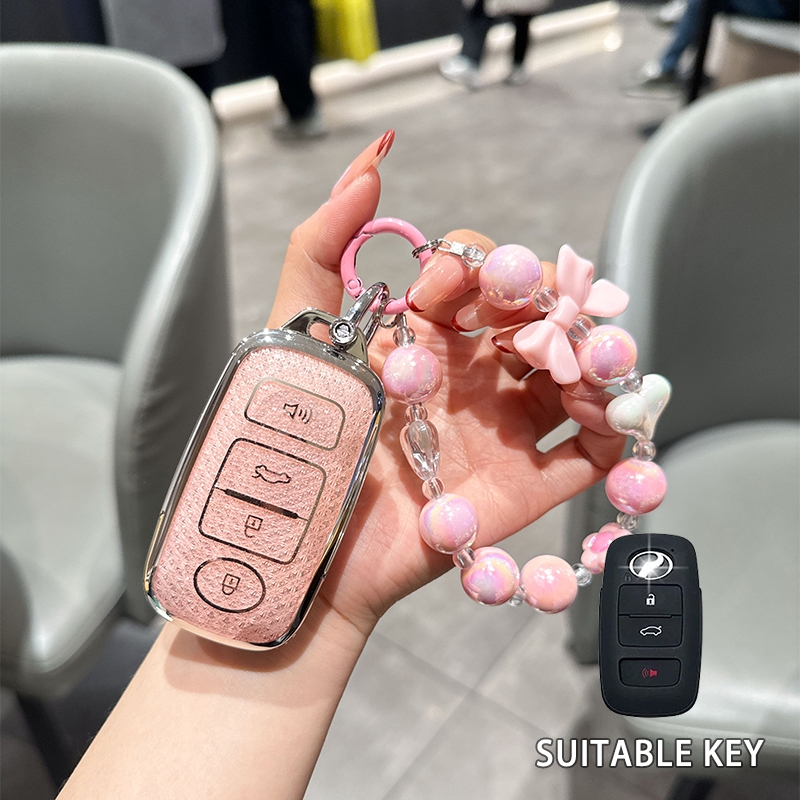 Yeekey TPU รถ Remote Key กรณี Fob สําหรับ Perodua Axia Ativa Myvi Alza ...