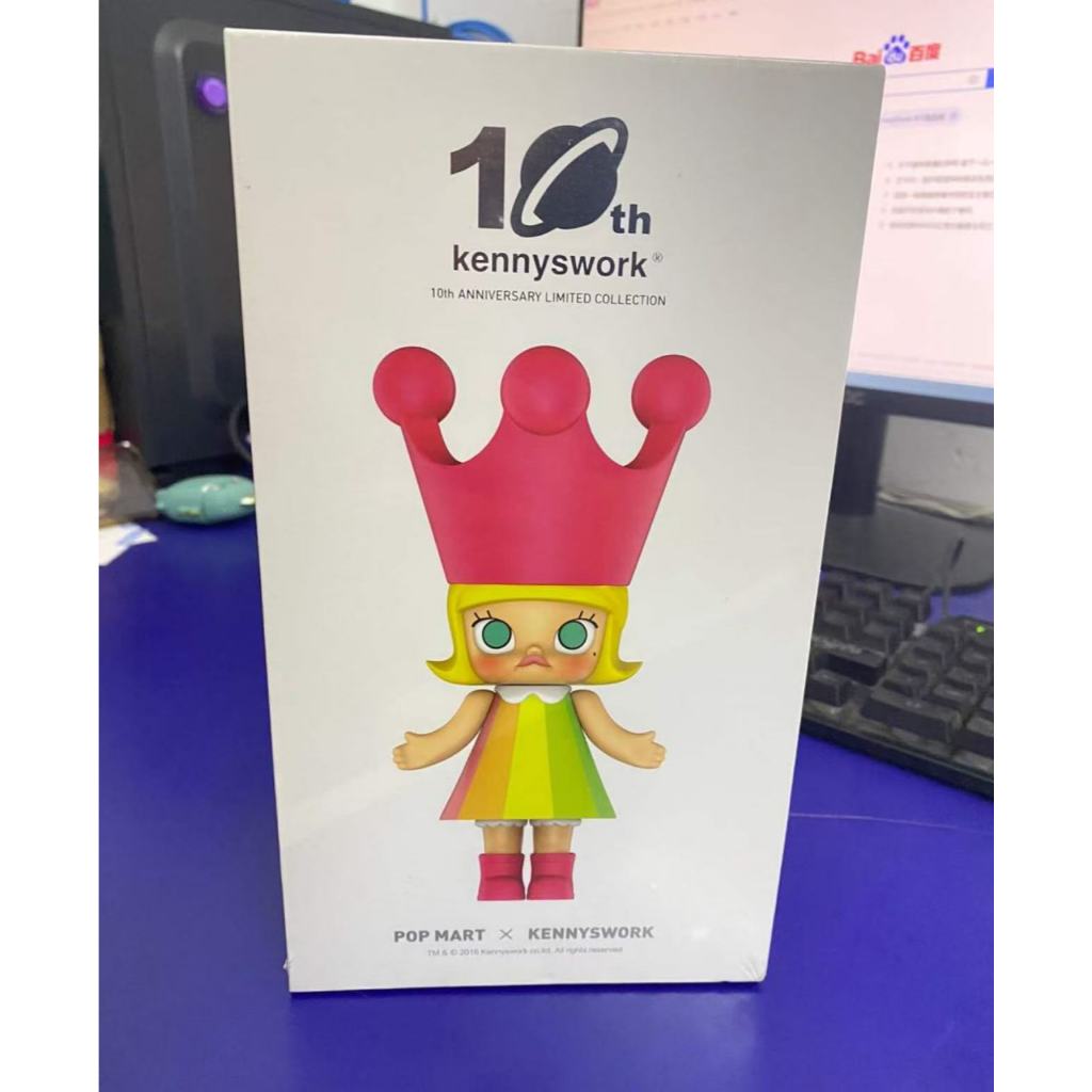 Pop Mart Molly Pink Crown ฟิกเกอร์ Big Baby Limited Edition ครบรอบ 10 ...
