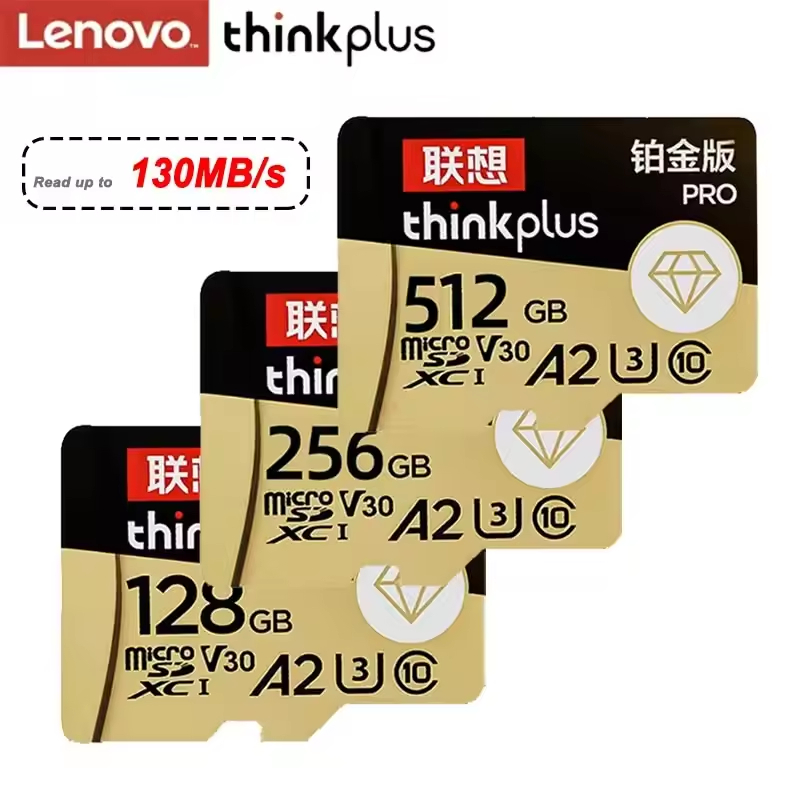 Thinkplus การ์ดหน่วยความจํา Micro SD 32 64 128GB U3 4K V30 A2 TF ...