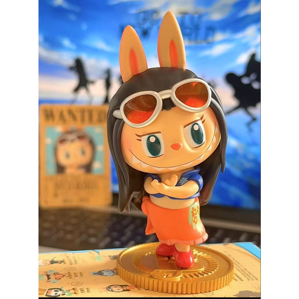 ต้นฉบับ 100% POPMART THE MONSTERS x One Piece Series รูปตุ๊กตา LBUB ...