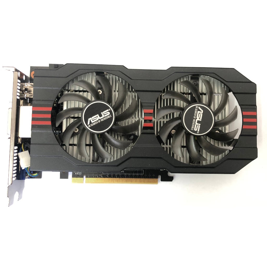 กราฟิกการ์ด ASUS GTX 750TI GTX750TI OC 2GB GDDR5 HDMI VGA DVI GAMING | Shopee Thailand