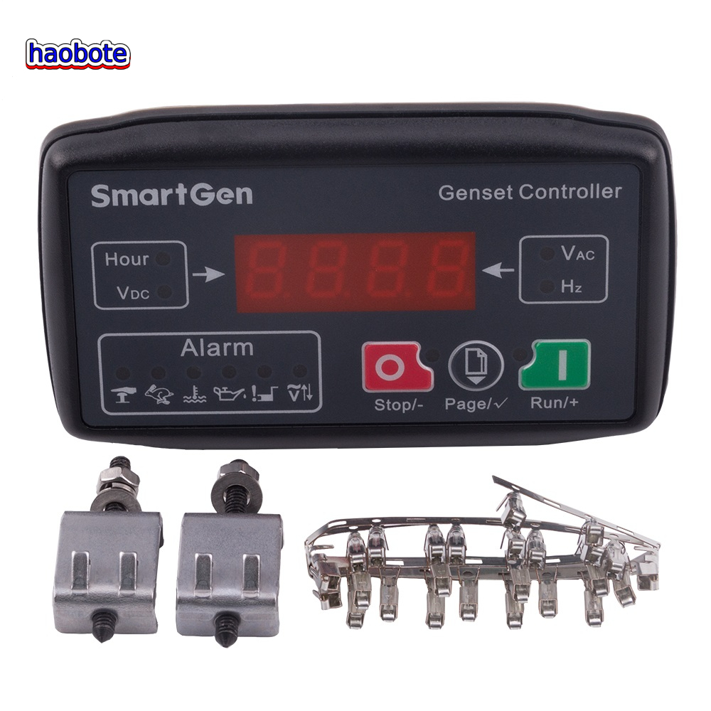 Smartgen MGC100 Genset Controller Auto Start โมดูลป้องกันพลังงานขนาดเล็กจอแสดงผล LED Controller ...