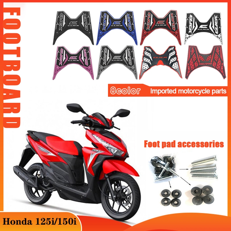 Hifast Honda Click V1/V2/V3 125i/150i Footboard ยาง Matting พร้อม ...