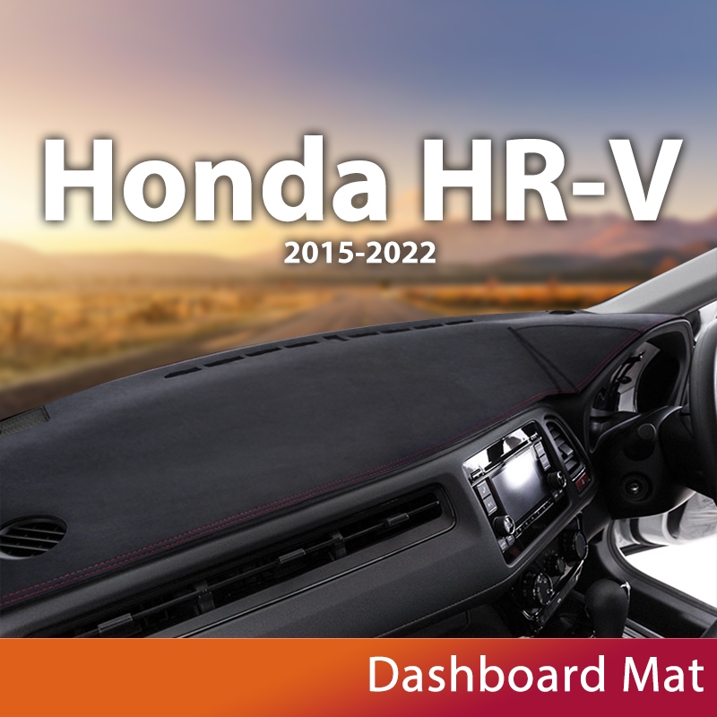 สําหรับhonda HR-V Vezel 2015-2022 HRVรถยนต์Dash Mat Dashboard Pad Suede ...