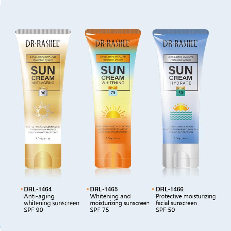 Dr LASHEL Skin Care Anti-aging Sun Cream SPF90 SPF75 SPF50 60g ครีมกัน ...