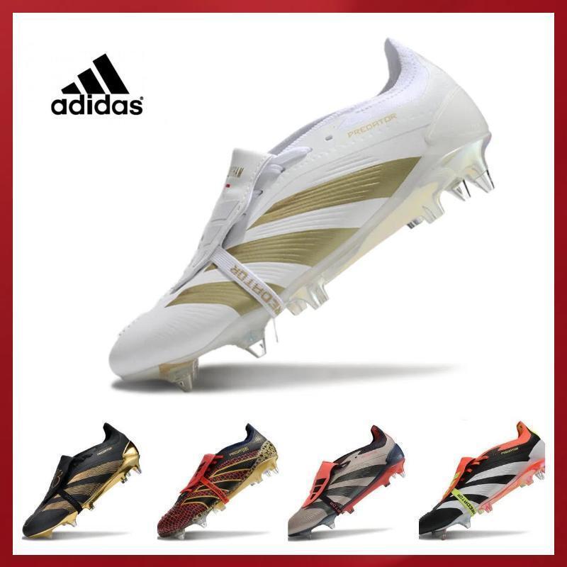 Adidas Predator 24 Elite Tongue Fully Braided SG รองเท้าฟุตบอลผู้ชาย 39 ...
