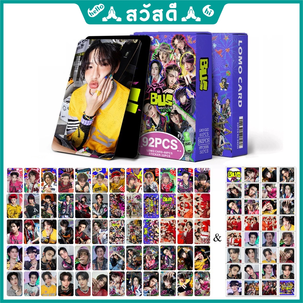 92 ชิ้น การ์ด bus Photocards เพราะคุณฉันส่องแสง 2025 การ์ด LOMO ทีม ...