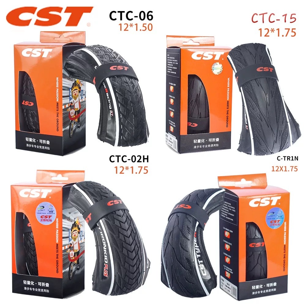 ยาง Cst 12 * 1.75, ยางจักรยานเด็ก, ยางยางแข่งขันจักรยานทรงตัวขนาด 12 ...