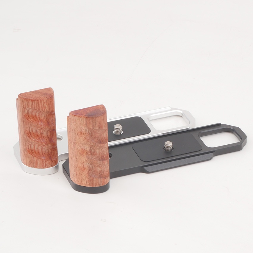 สําหรับกล้อง Nikon F2 Wood L Hand Grip อลูมิเนียมอัลลอยด์ Quick Release ...