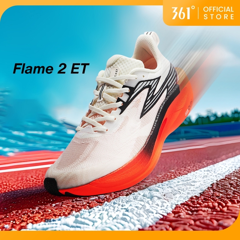 361 Degrees Flame 2 Et รองเท้าวิ่งสำหรับผู้ชายและผู้หญิงที่ดูดซับแรง ...