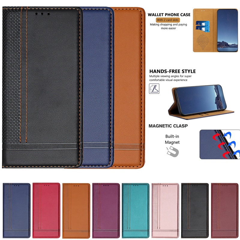 ซองหนังสําหรับ Infinix Hot 6 7 8 9 Pro 10 Lite 11 Play 10i 10S 10T X606 ...