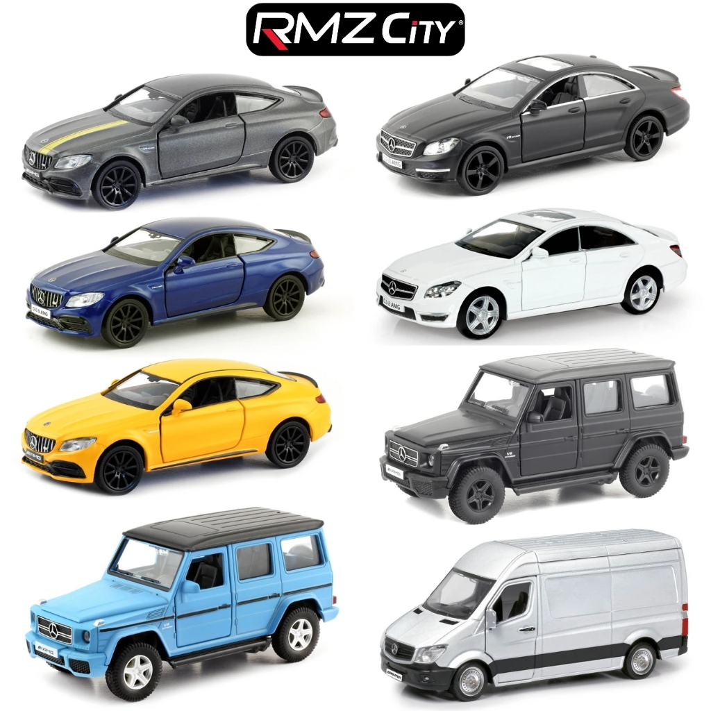 Rmz CITY 1/36 Mercedes-Benz AMG Series จําลอง Die Cast รถรุ่น Diecast ...