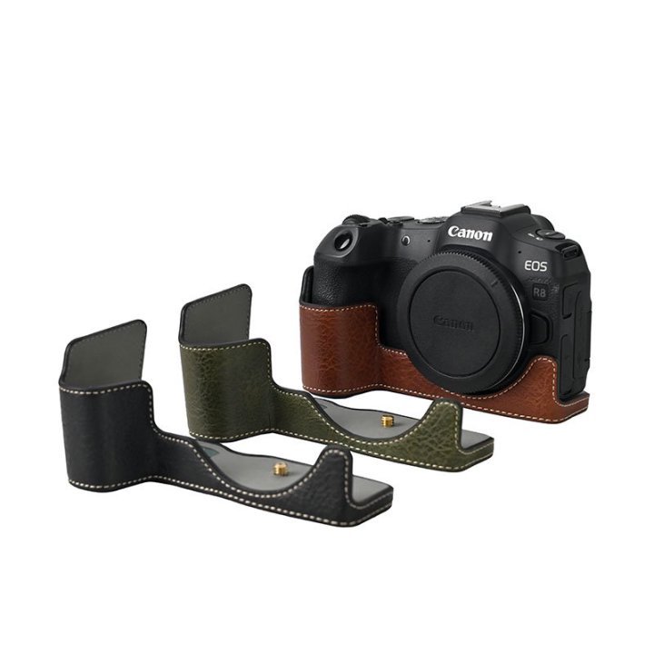 กระเป๋ากล้อง Fashional สําหรับ Canon R5 R6 R6II R7 R8 R10 R50 R100 PU ...