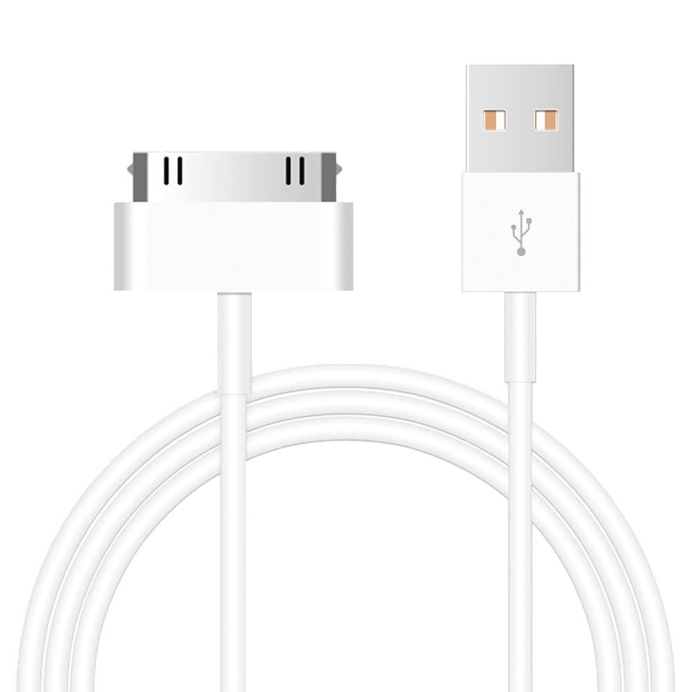 คุณภาพสูง 30 PIN อินเทอร์เฟซสาย USB สําหรับ iPhone 4 4s iPad 1 2 3 iPod ...