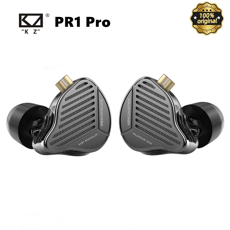 Kz PR1 Pro Planar Magnetic IEM หูฟังแบบมีสาย 13.2 มม.Oorthodynamic In-Ear Monitor HiFi ชุดหูฟัง ...