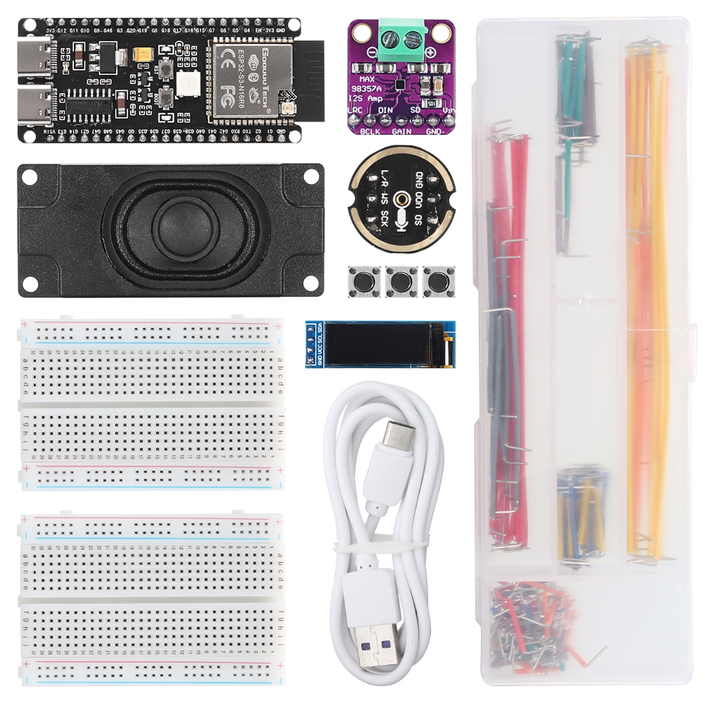 Tscinbuny ESP32 Basic Starter Kit Al Smart Voice Chat WIFI + Bluetooth IoT Development ...