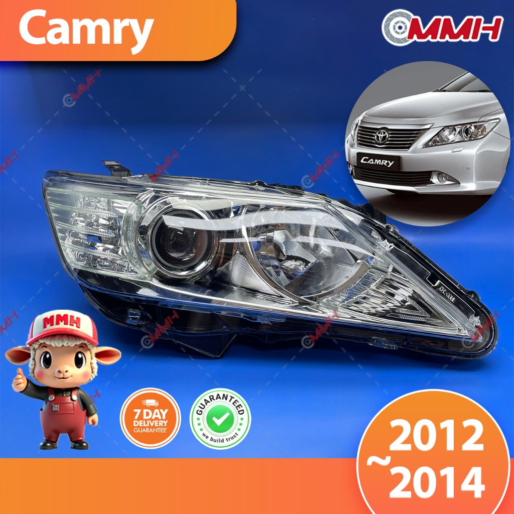 หลอดไฟหน้ารถยนต์ สําหรับ Toyota Camry acv50 acv51 xv50 2012-2014 ไฟหน้า ...