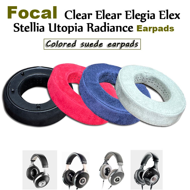 เปลี่ยนแผ่นรองหูฟังเข้ากันได้กับ Focal Clear Elear Elleia Elex Stellia ...