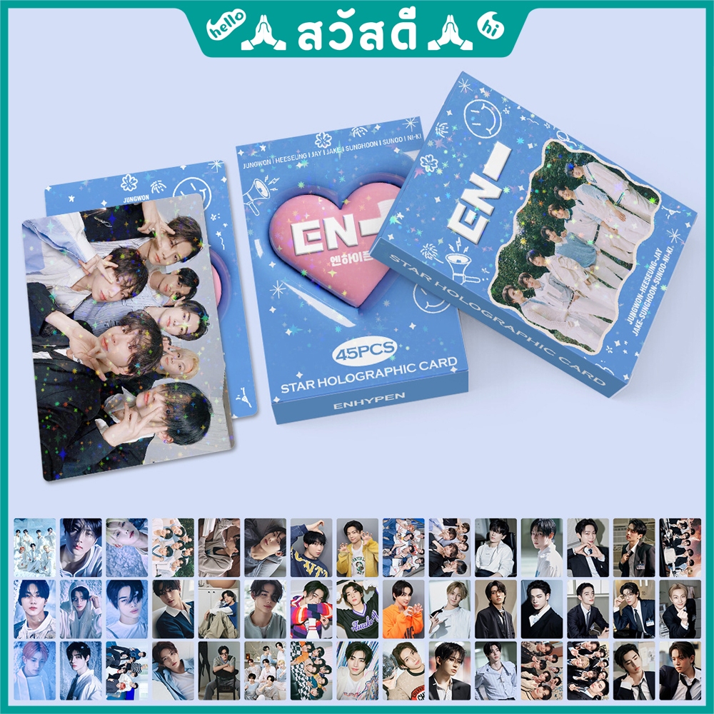 45 ชิ้น ลมหายใจของทารก การ์ด bus Photocards เพราะคุณฉันส่องแสง 2025 ...