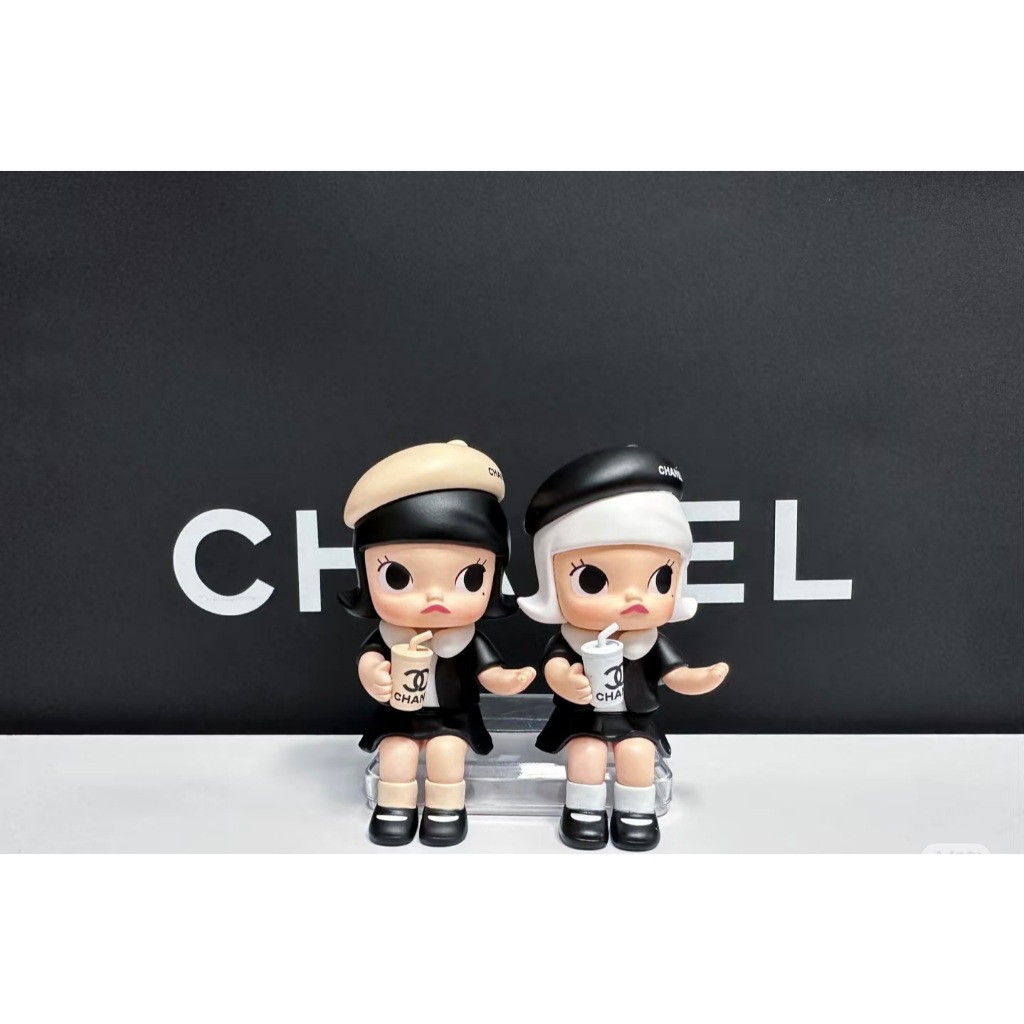 Diy Pop Mart Factory Proud รถที่กําหนดเอง Molly Chanel เครื่องประดับ ...