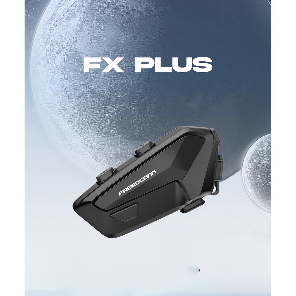Freedcon fx plus หมวกกันน็อคมอเตอร์ไซค์ชุดหูฟังบลูทูธผสมอินเตอร์คอมคุณภาพเสียงของ Sony ตาข่าย ...