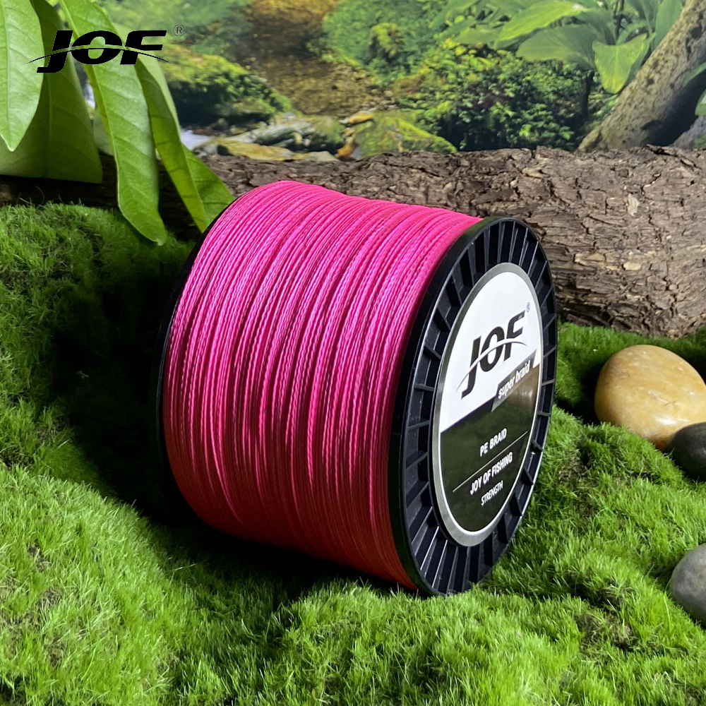 Jof 300M 500M 1000M 4 Strands 8-80LB PE สายถัก Multifilament Super ...