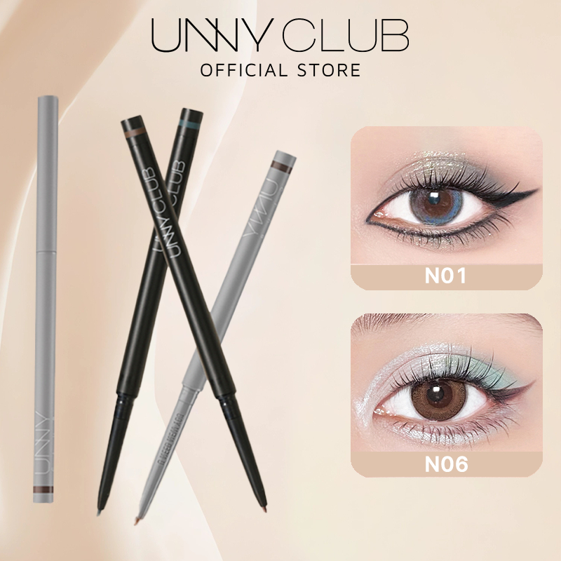 UNNY CLUB 1.5mm อายไลเนอร์ กันน้ำ กันเหงื่อ หลากสี เจล อายไลเนอร Smooth Eyeliner 0.05g | Shopee ...