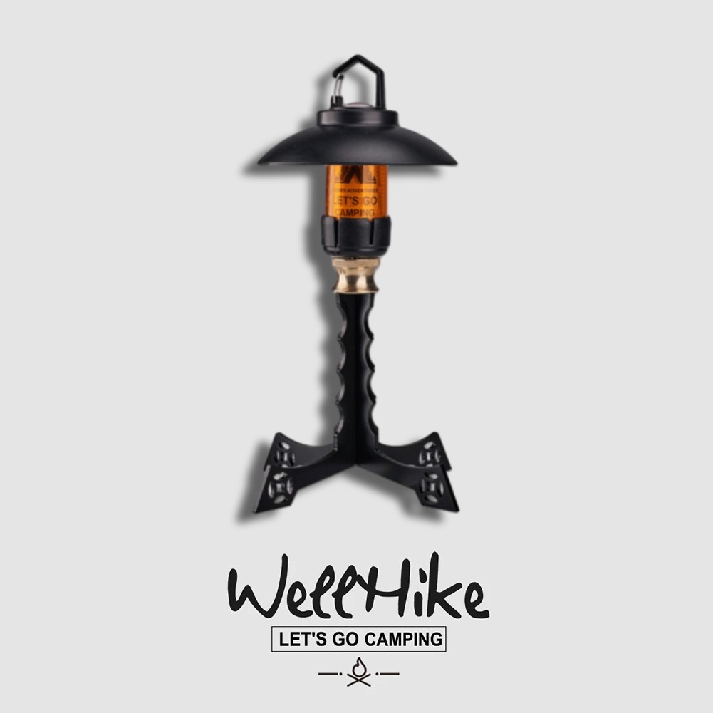 Wellhike ขาตั้งโคมไฟพับได้ เกลียว 1/4 ขาตั้งโคมไฟตั้งแคมป์สำหรับ Goal Zero 38Explore อุปกรณ์ ...