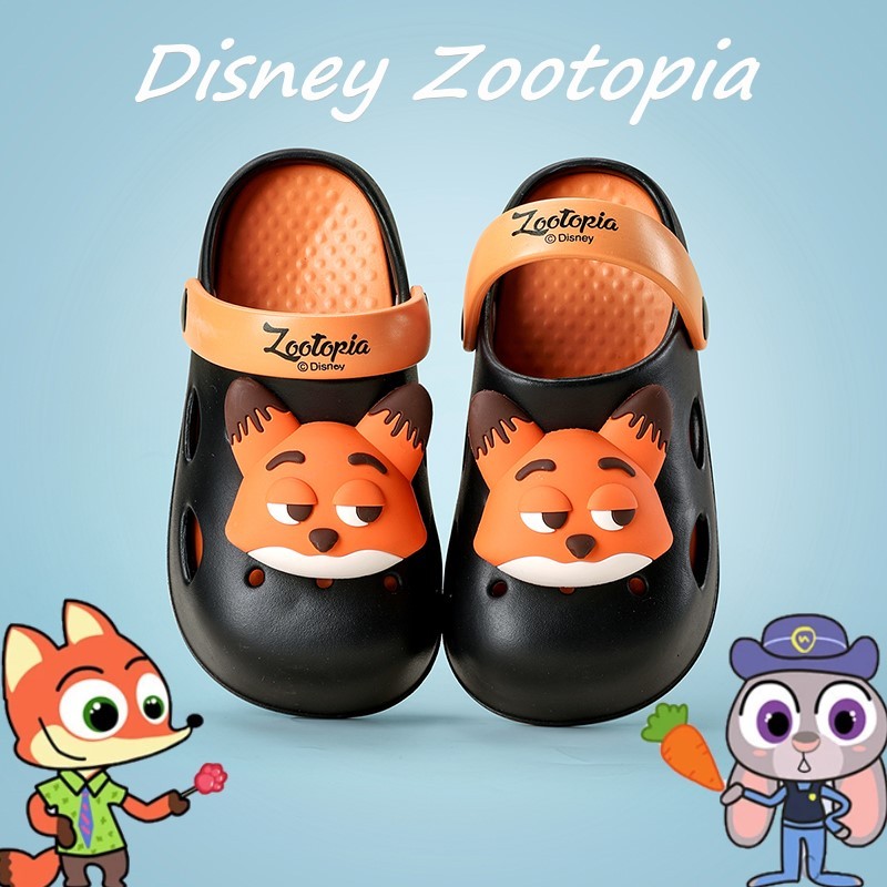 Cheerful Mario Disney Zootopia นองเท้าเด็ก การ์ตูน รองเท้าแตะดิสนีย์ ...