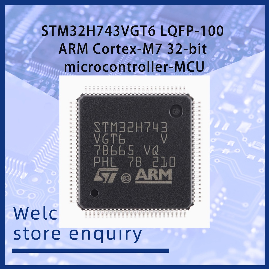 Stm32h743vgt6 LQFP-100 ARM Cortex-M7 ไมโครคอนโทรลเลอร์ 32 บิต-MCU | Shopee Thailand