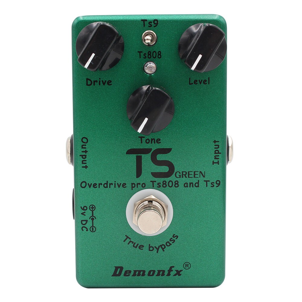 Demonfx TS สีเขียว RED II คุณภาพสูงรวม TS9 และ TS808 Overdrive Booster ...