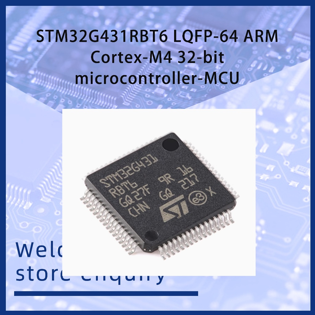 Stm32g431rbt6 LQFP-64 ARM Cortex-M4 ไมโครคอนโทรลเลอร์ 32 บิต-MCU | Shopee Thailand