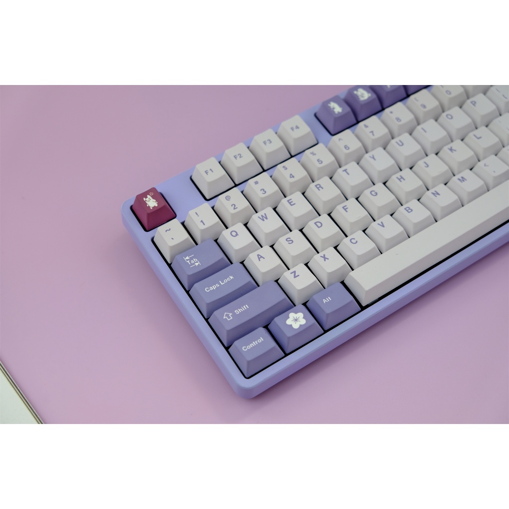 Gmk Rabbit Keycaps ชุด 134 คีย์ PBT คีย์บอร์ดหมวกโปรไฟล์เชอร์รี่ GMK ...