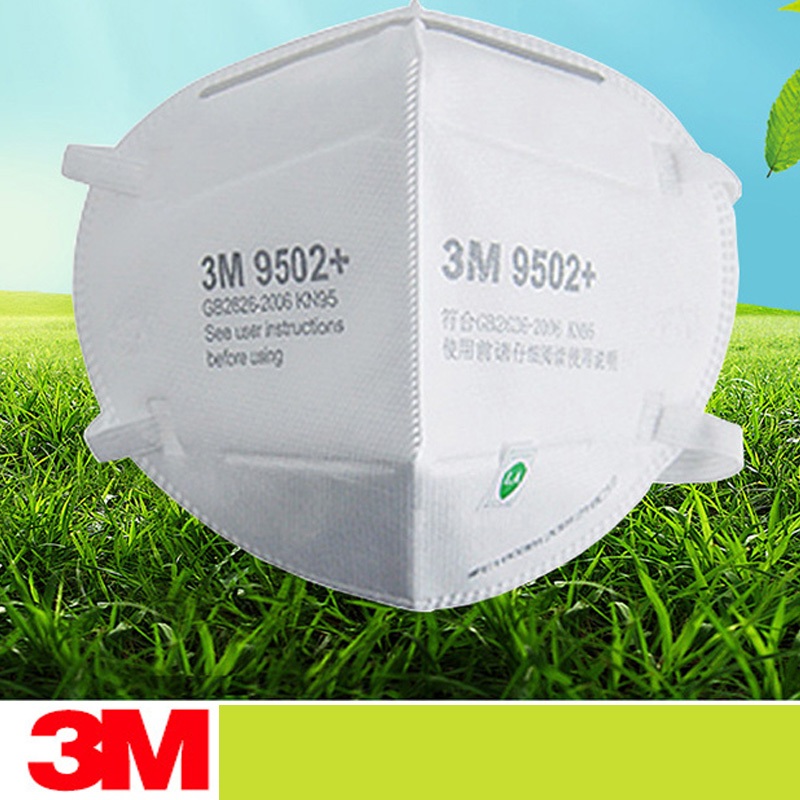 3M 9502V + Particulate Respirator Noseclip ผู้ใหญ่หน้ากากกันฝุ่น 25 ...