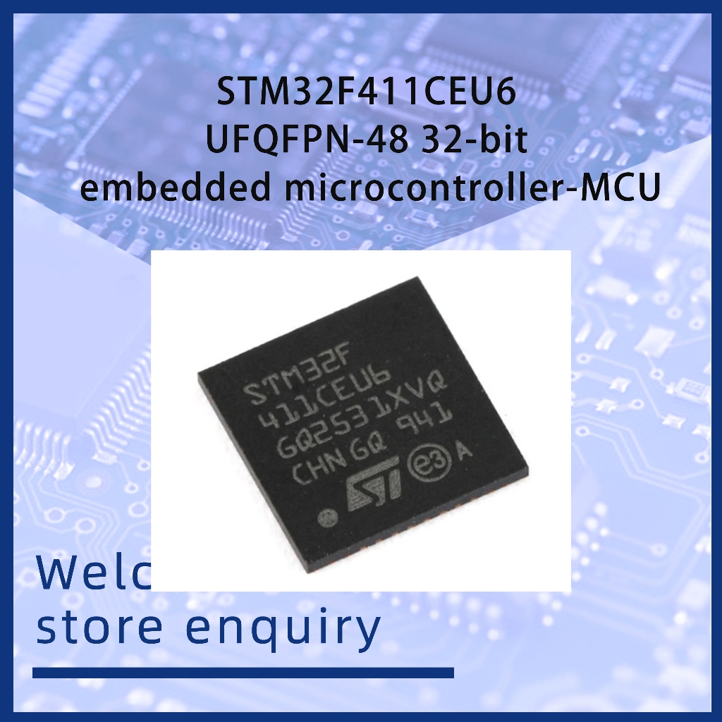 Stm32f411ceu6 UFQFPN-48 ไมโครคอนโทรลเลอร์แบบฝัง 32 บิต-MCU | Shopee Thailand