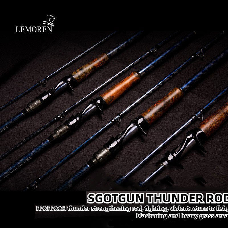 H/XH/XXH เบ็ดตกปลาแอ็คชั่น 20KG ลากเต็มแข็งคาร์บอนปลายส่วนด้าม High ...