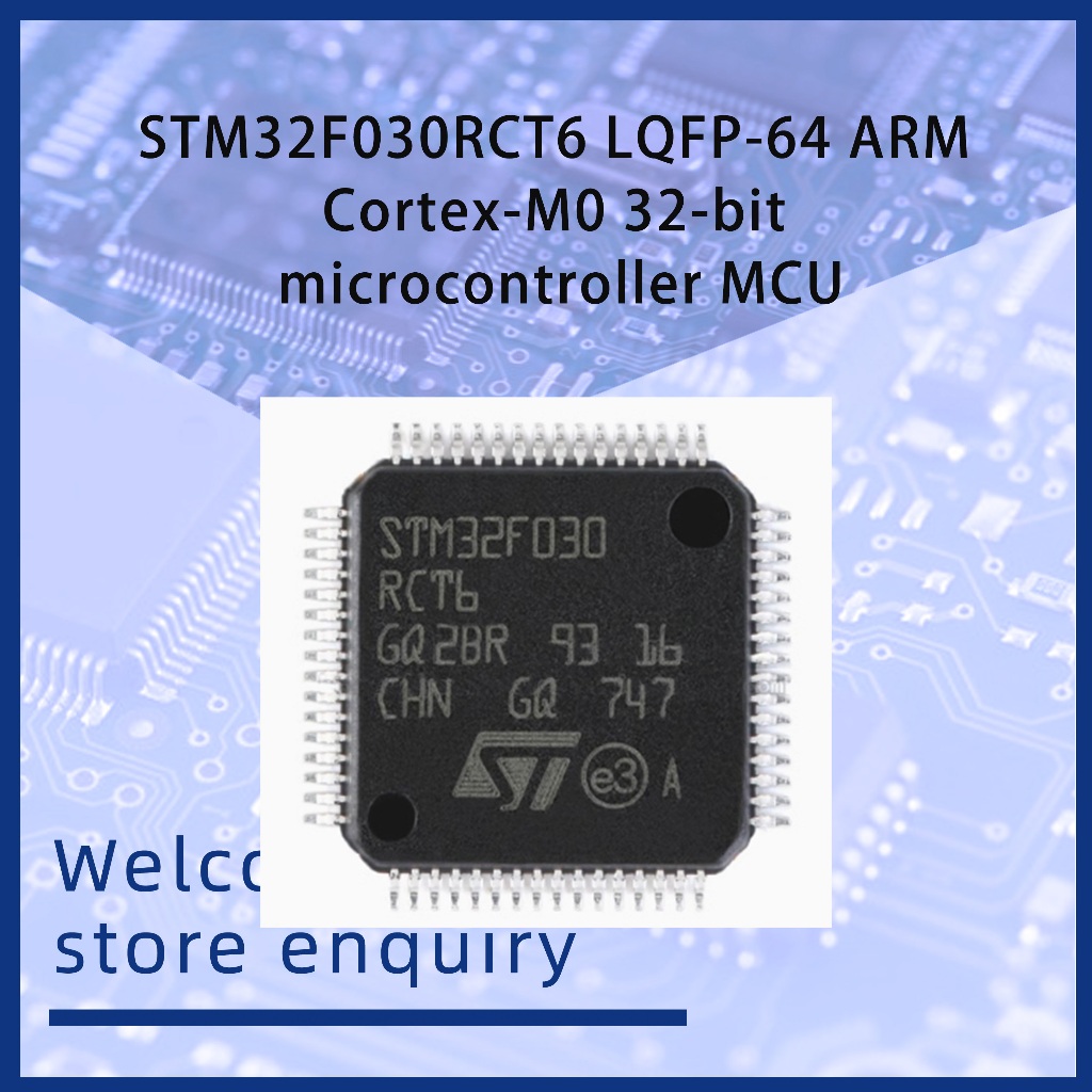Stm32f030rct6 LQFP-64 ARM Cortex-M0 ไมโครคอนโทรลเลอร์ 32 บิต MCU | Shopee Thailand