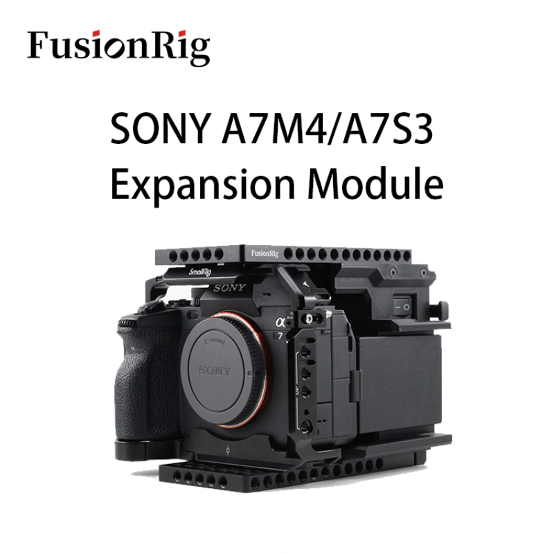 Fusionrig สําหรับ Sony A7M4/A7S3 กล้องแบริ่งโมดูลขยาย cineback | Shopee Thailand