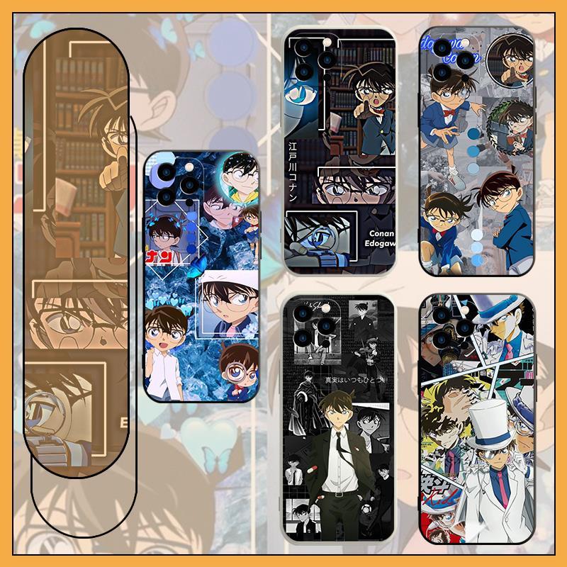 เคสสําหรับ iPhone 6 6S 13 14 PRO PLUS MAX MINI Conan Edogawa TPU Matte ...