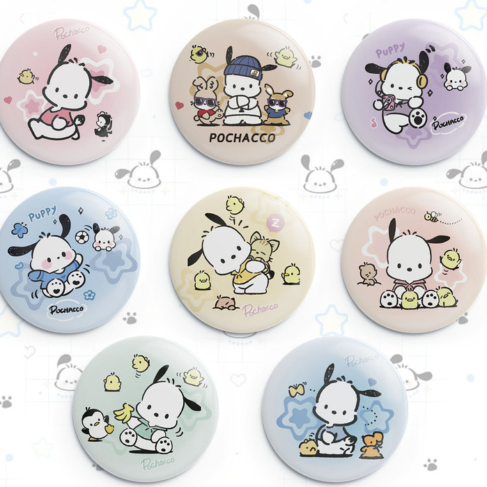 Pacha Dog Sanrio Cute Puppy Bar ตราทินเพลทบาร์ | Shopee Thailand