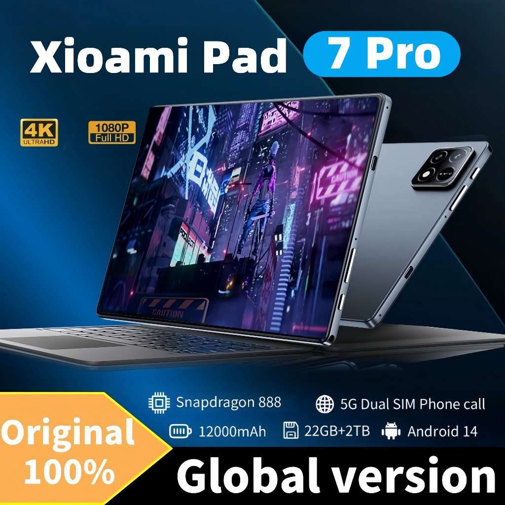 2025 ใหม่ Original MI Tab Pad 7 Pro แท็บเล็ต 11 นิ้ว Snapdragon 888 HD ...