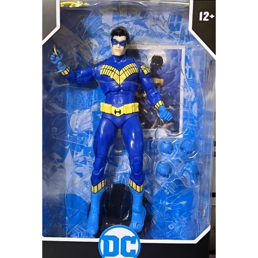 Mcfarlane DC Knightfall Edition Nightwing โมเดลแอ็คชั่นอเมริกันขนาด 7 ...