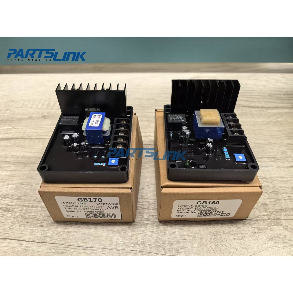 เครื่องกําเนิดไฟฟ้าแรงดันไฟฟ้า AVR GB160 GB170 AVR สําหรับ 30kw 40kw ...