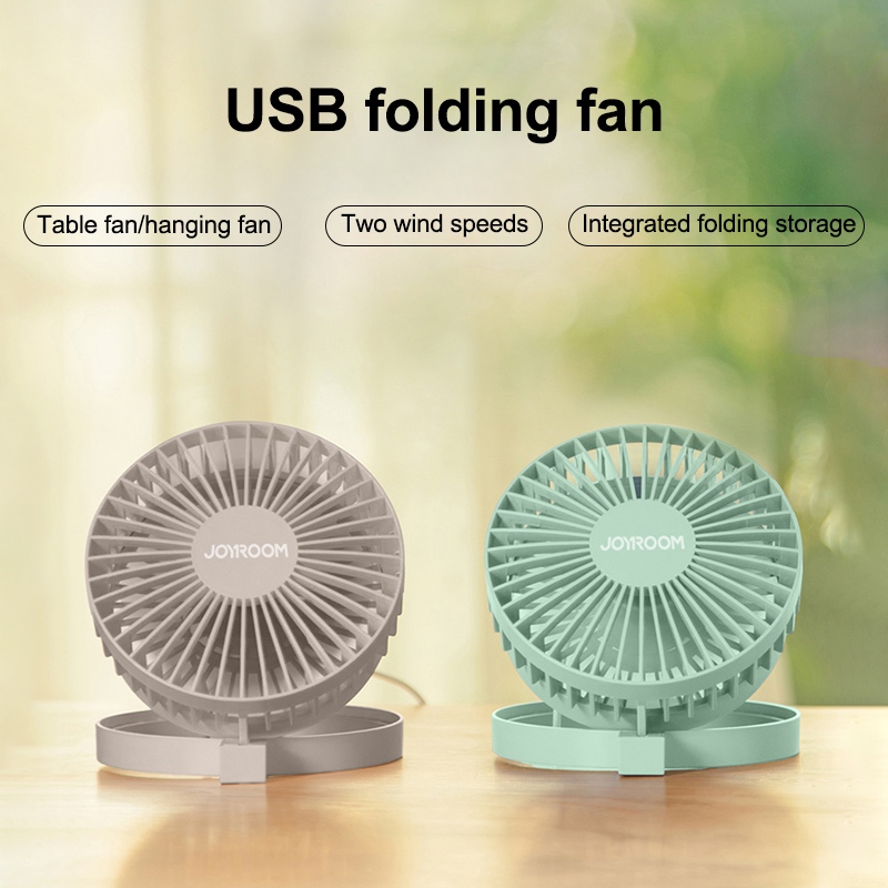 Mini USB Desktop Table USB Metal Fan Camping Fan Office หอพักห้องเรียน ...