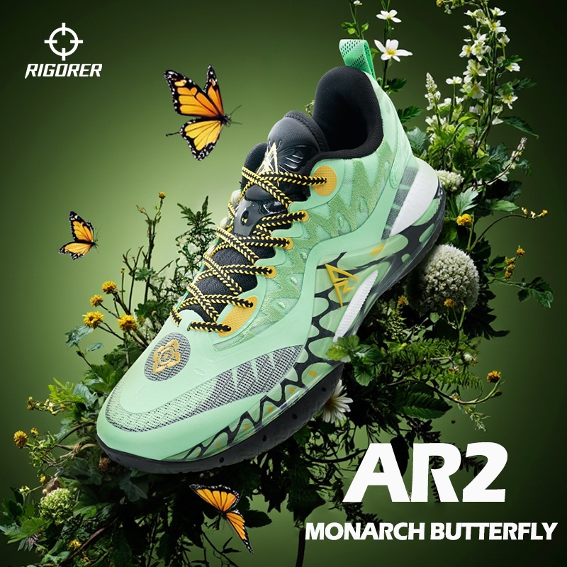 Rigorer Austin Reaves AR2 "Monarch" รองเท้าบาสผู้ชาย ระบายอากาศ ทนต่อการสึกหรอ เก็ตบอลมืออาชีพ ...