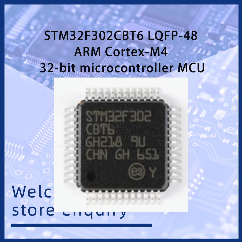 STM32F302CBT6 LQFP-48 ARM Cortex-M4 32 บิตไมโครคอนโทรลเลอร์ MCU&-& | Shopee Thailand