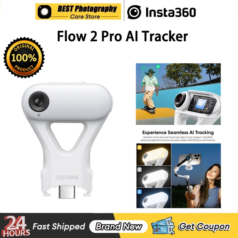 【🇹🇭 กรุงเทพฯ】Original Insta360 Flow 2 Pro AI Tracker การจดจําภาพสําหรับอุปกรณ์เสริม Insta360 ...